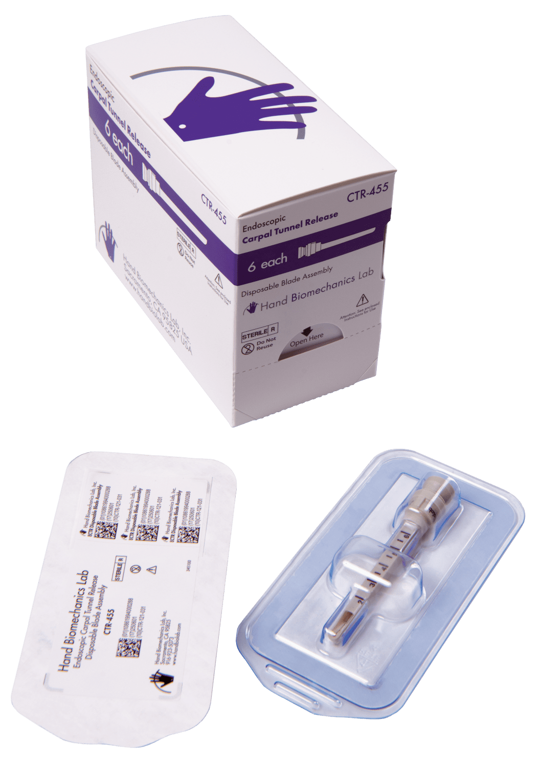 ECTR Blade Assembly - Hand Biomechanics Lab