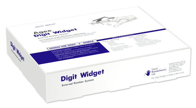 Digit Widget - to aid in the treatment of PIP flexion contractures